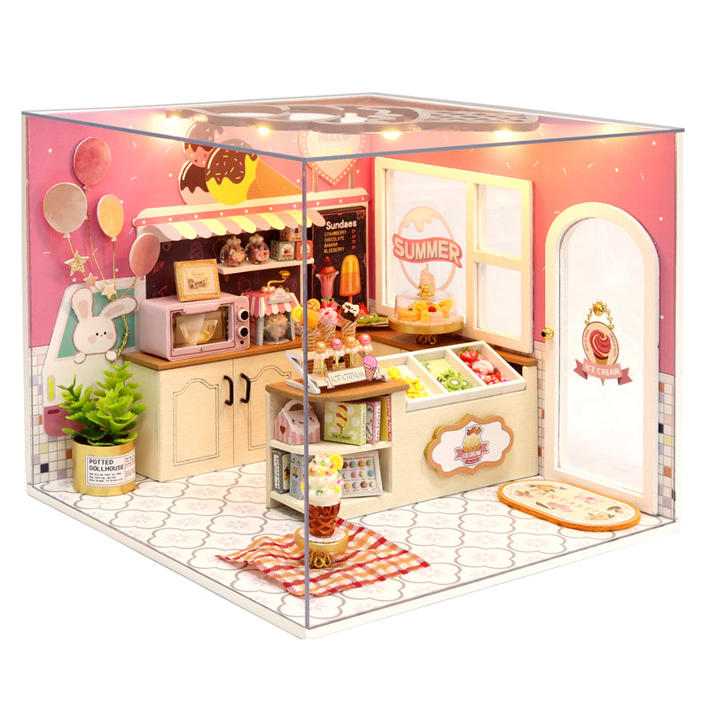 DIY Miniature Ice Cream Shop – Lil' Haven