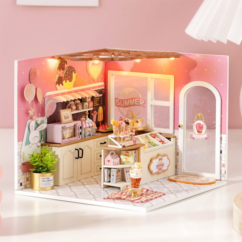 DIY Miniature Ice Cream Shop – Lil' Haven